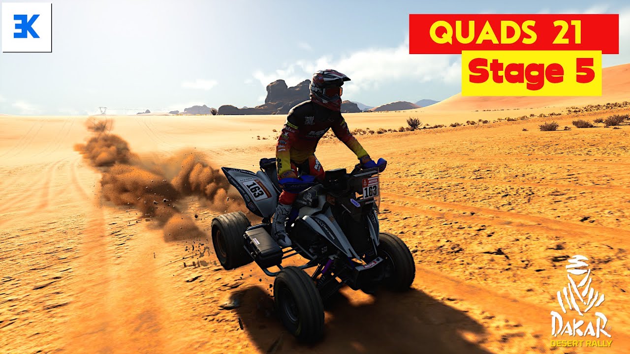 Dakar Desert Rally | 2021 Quads: Freeze Frame (Stage 5) - YouTube