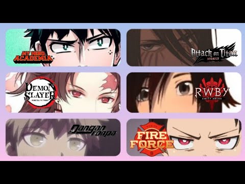 MHA x AOT x DS x RWBY x DR x FF. 4x16 New recruits - YouTube