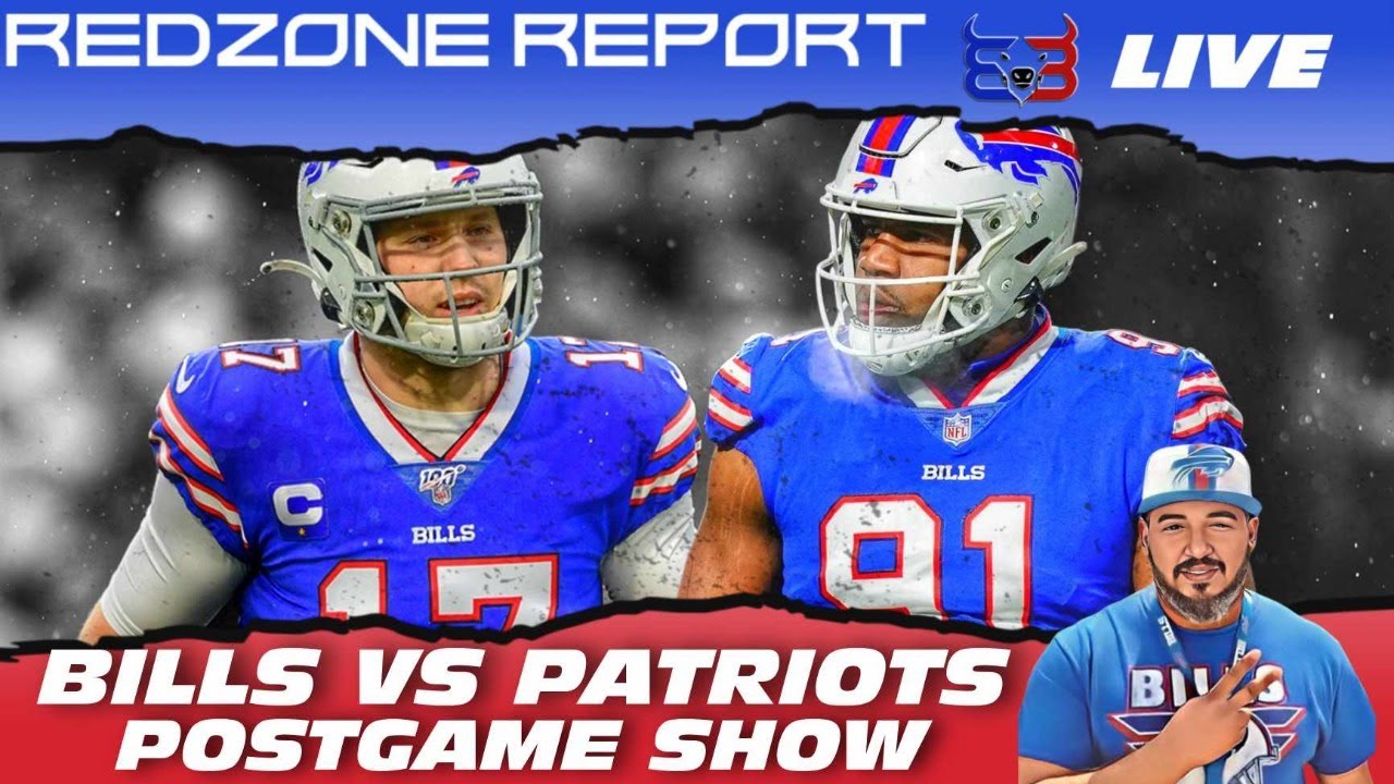 Week 17 Patriots at Bills Post Game Show | The RedZone Report Live ...