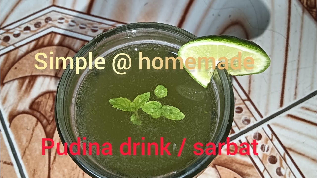 Pudina drink / sarbat recipe ⬆️ | Khub sohoje banate parben| - YouTube