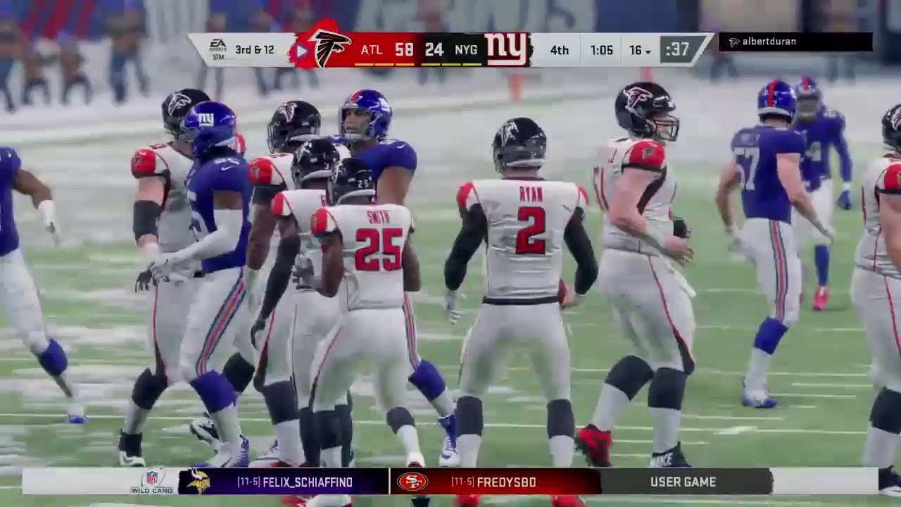 Giants vs Falcons - YouTube