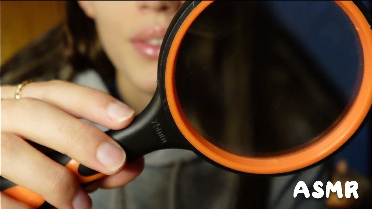 Examining your face ASMR with SUPER up close personal attention and ...
