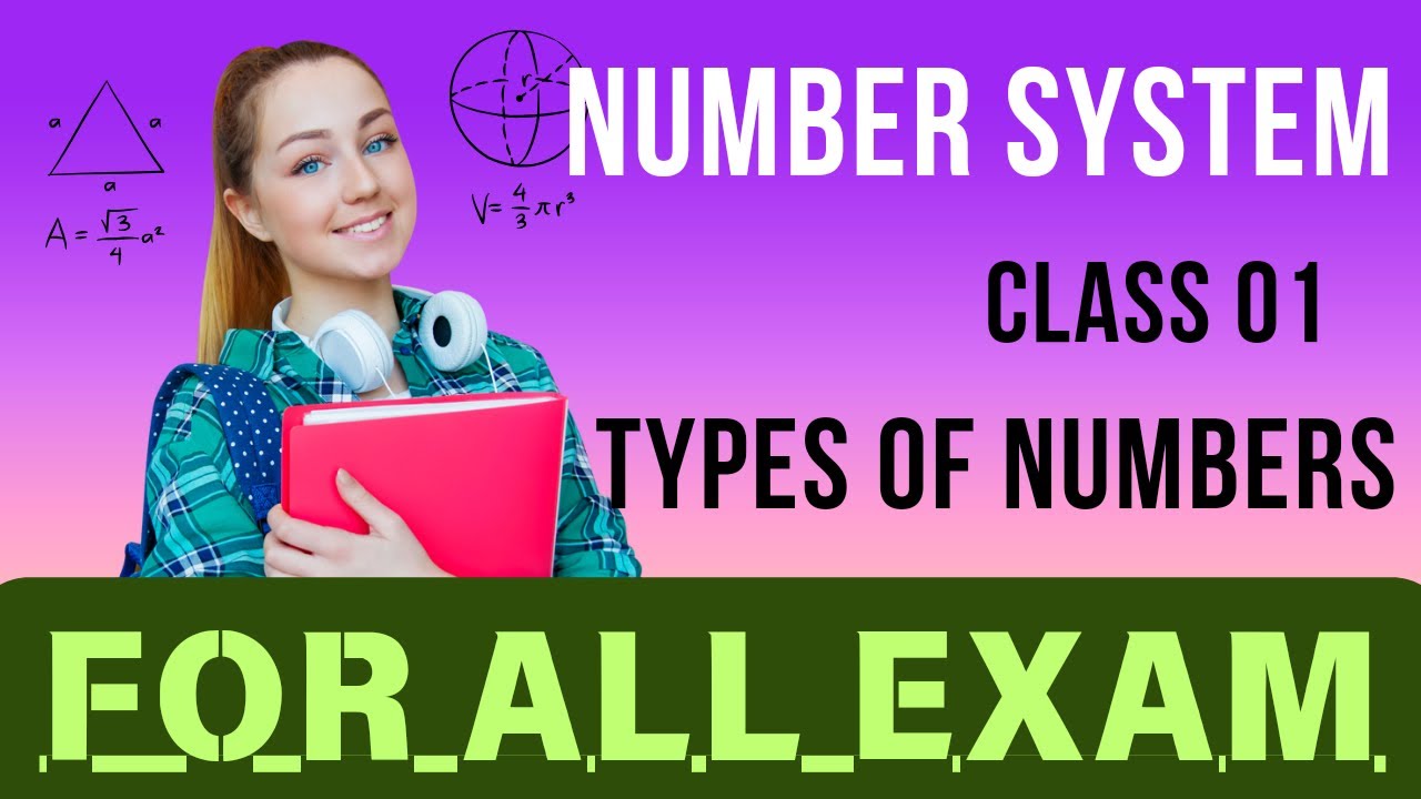 Number System Class - 1 Types of NumbersFor all competitive exams - YouTube