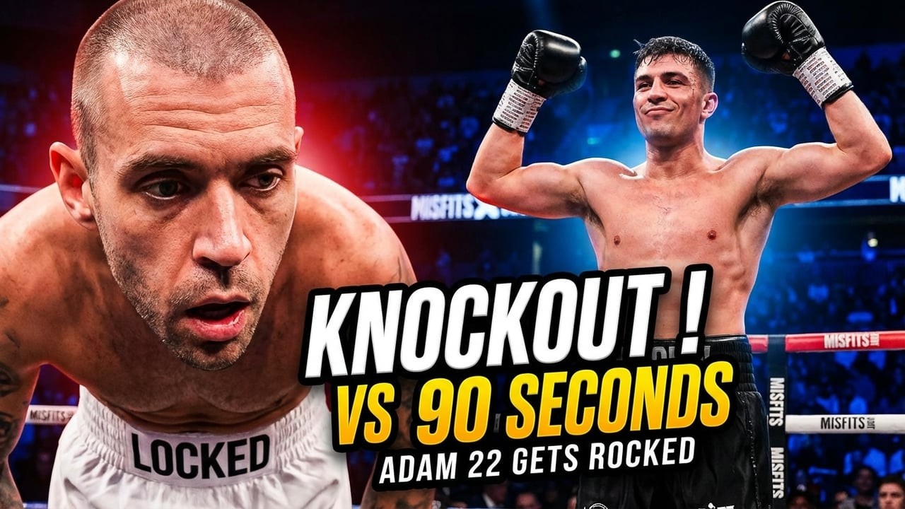 Adam 22 Gets Knocked Out in 90 Seconds - YouTube