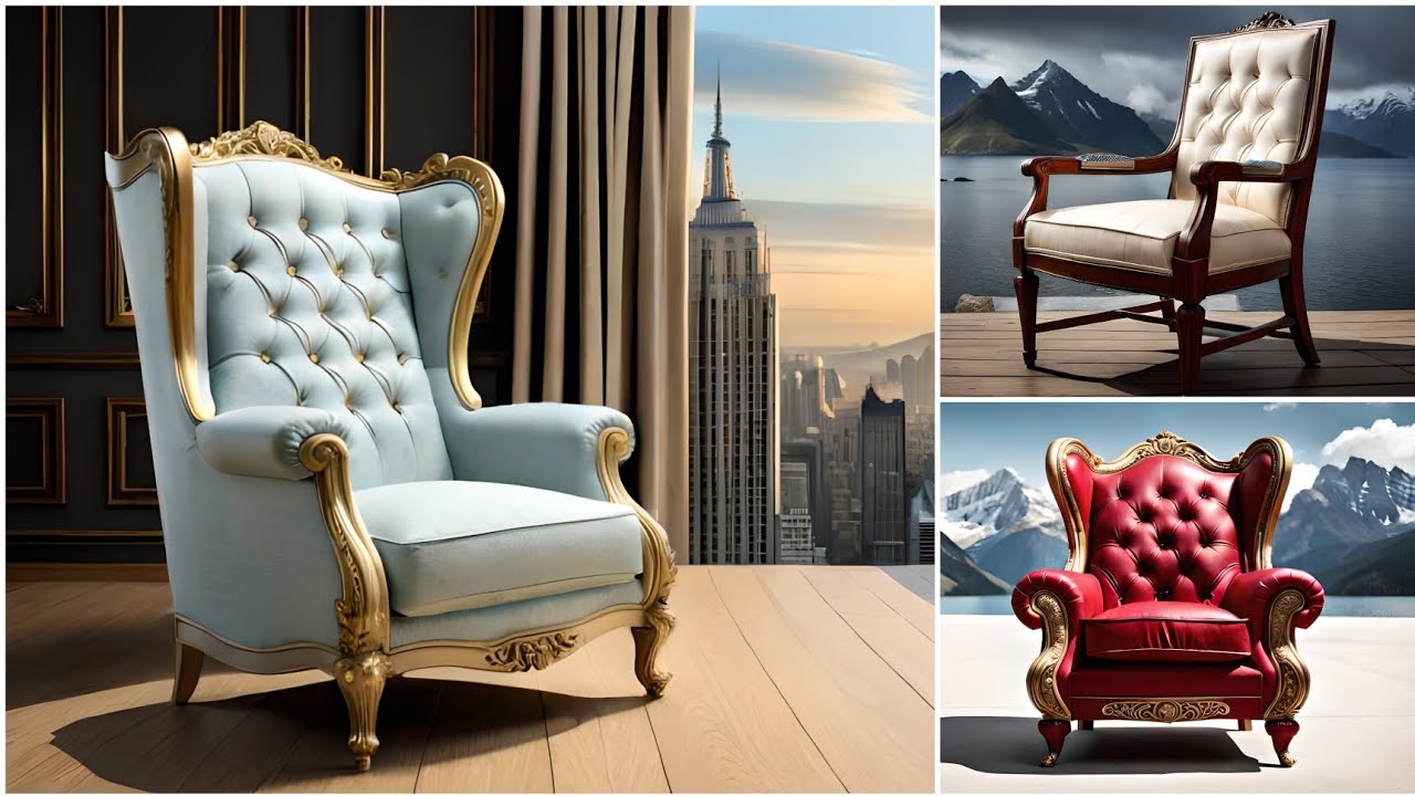 Amazing Royal Clasy Chairs Design for Living Room - YouTube