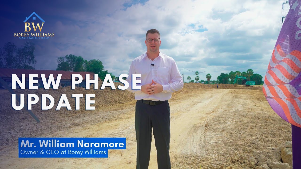 New Update of Borey Williams Angkor Chey Project - YouTube