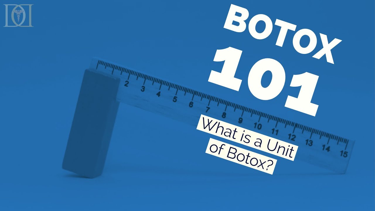 BOTOX 101 What Is A Unit Of Botox YouTube BOTOX 101 What Is A Unit Of Botox YouTube