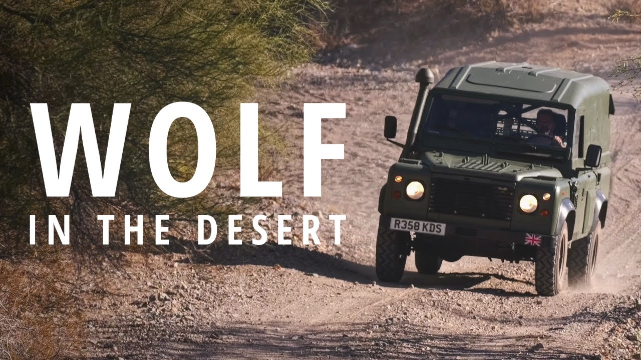Desert Test Drive in the 1998 Land Rover Wolf 110 - V22E2 - YouTube