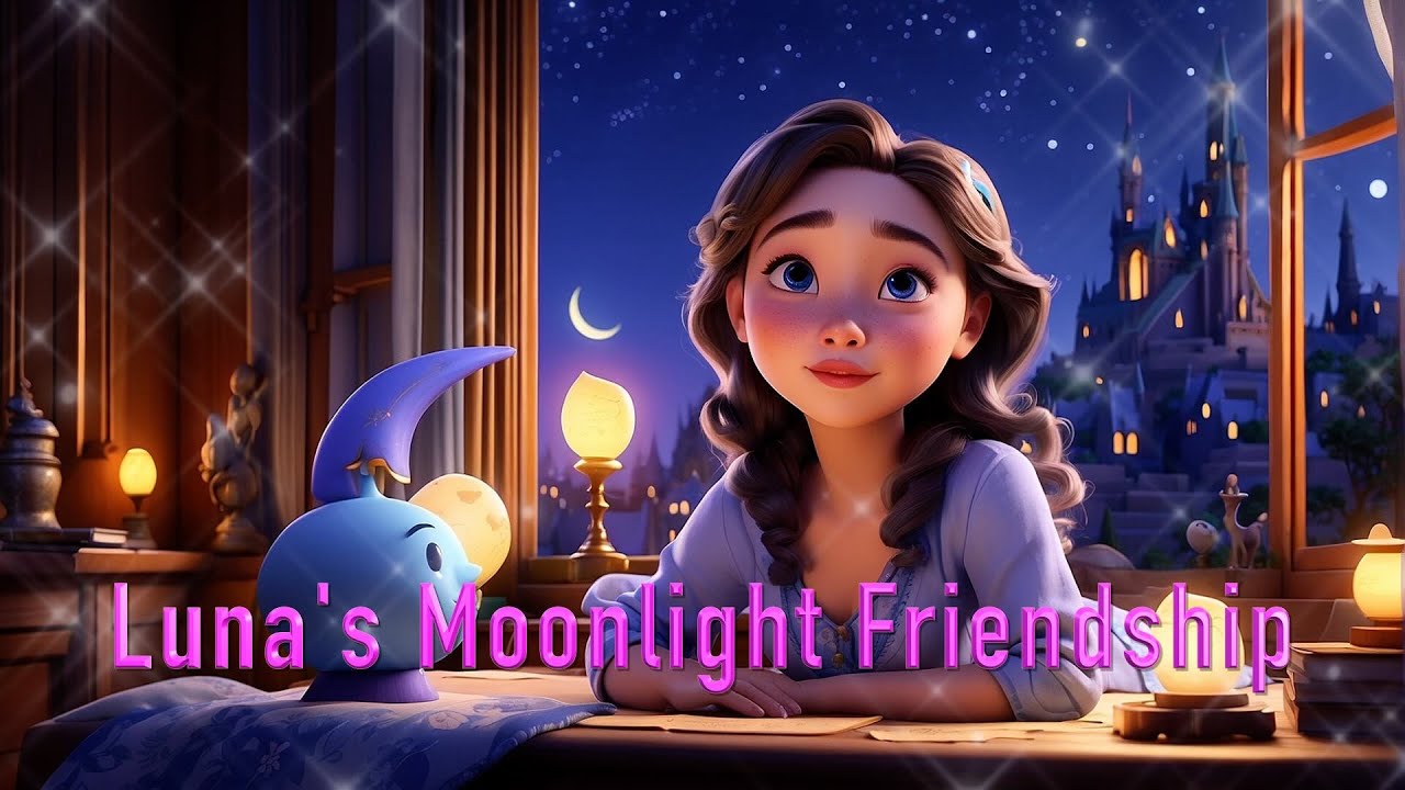 Luna's Moonlight Friendship | Children's Story - YouTube