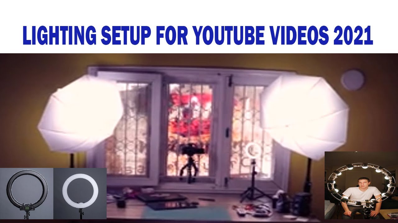 Best Lighting Setup for YouTube Videos | Ring LED light Review 2021 ...