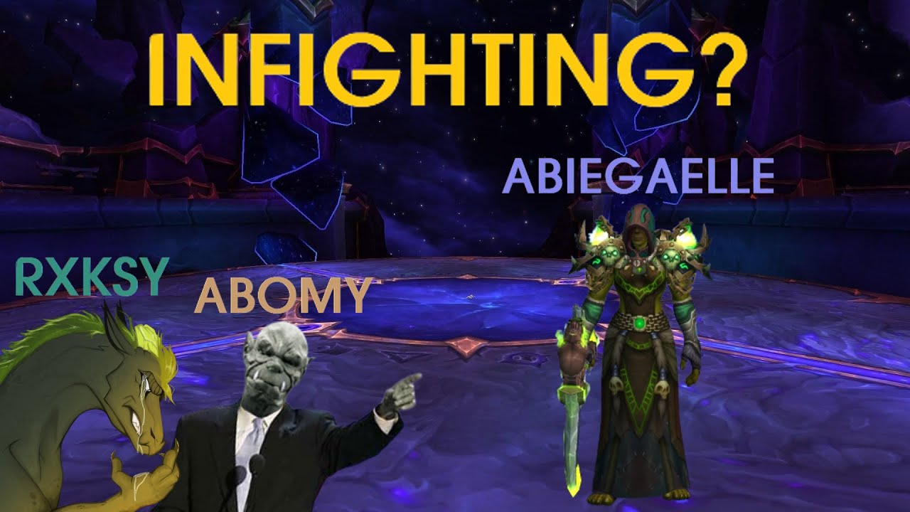Mythic Guild Fights Eachother - YouTube