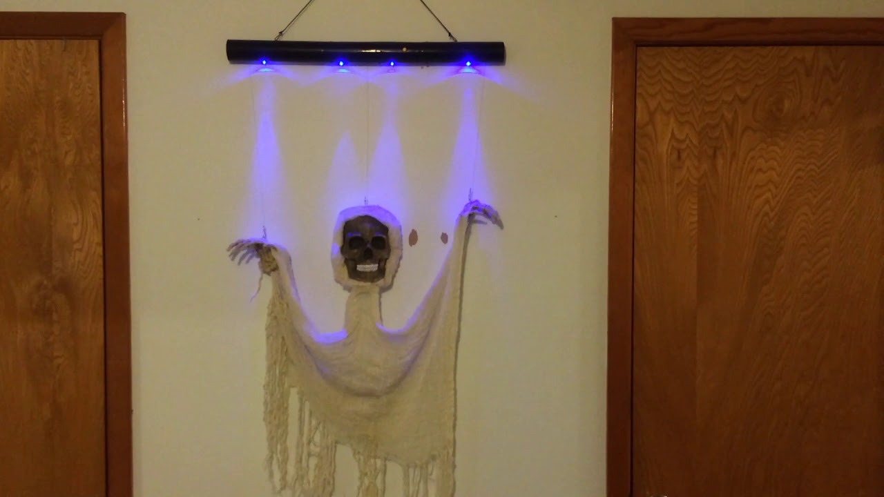 Gemmy 2006 Animated Floating Skeleton - YouTube