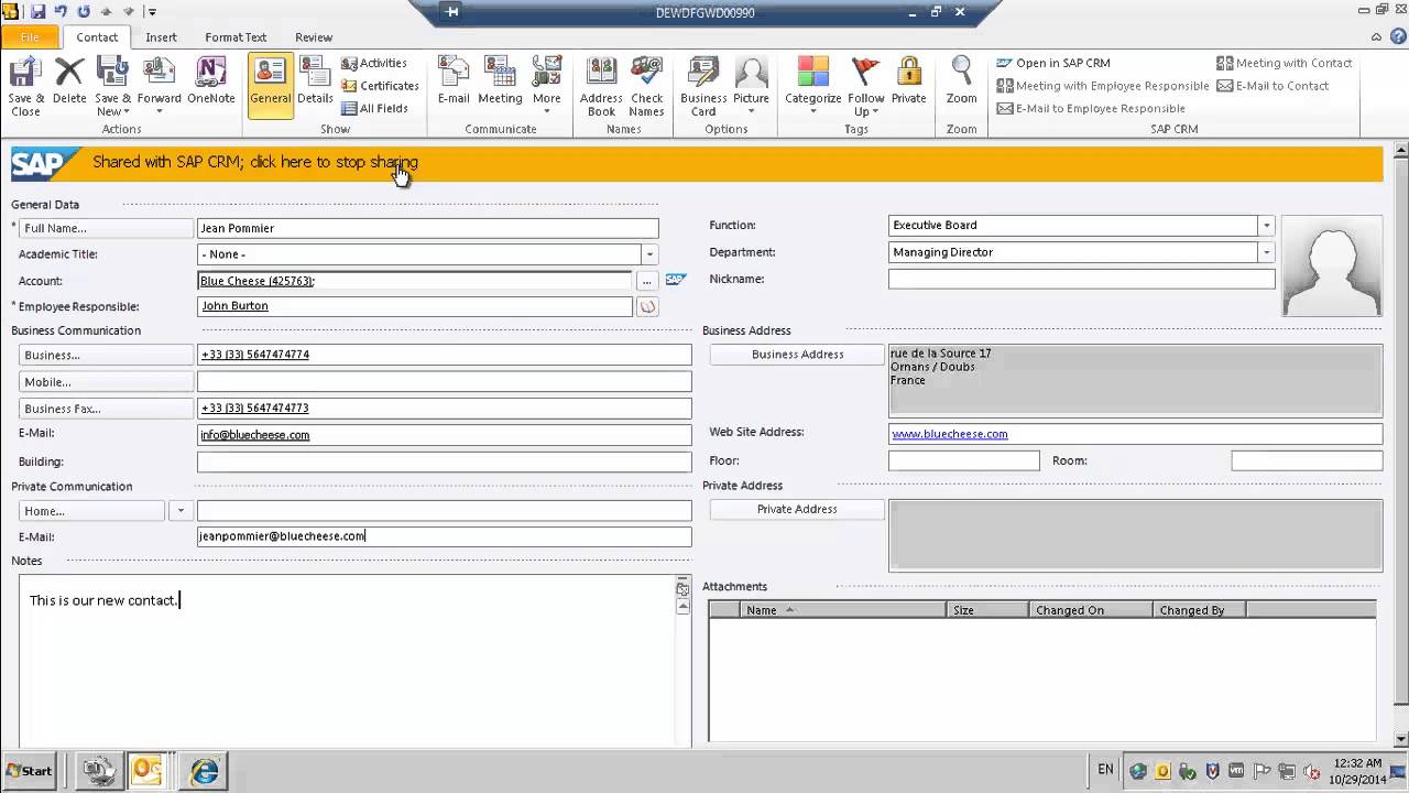 SAP Desktop Connection for SAP CRM (Professional Ediiton) - YouTube