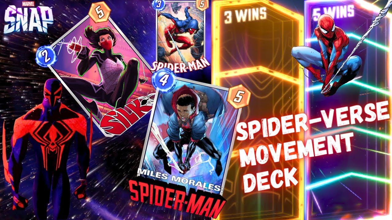 Spider-verse Movement Deck Marvel Snap - YouTube