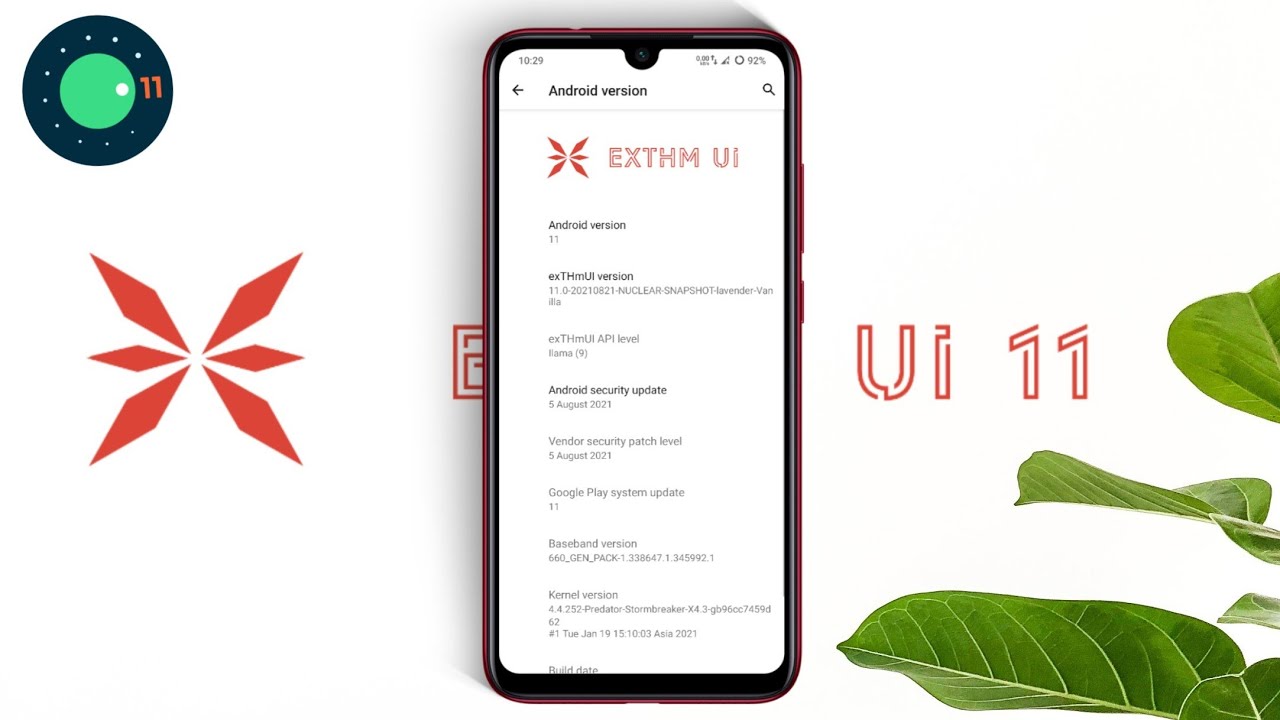 exTHmUi - Android 11 Custom ROM for all phones - This Custom ROM has ...
