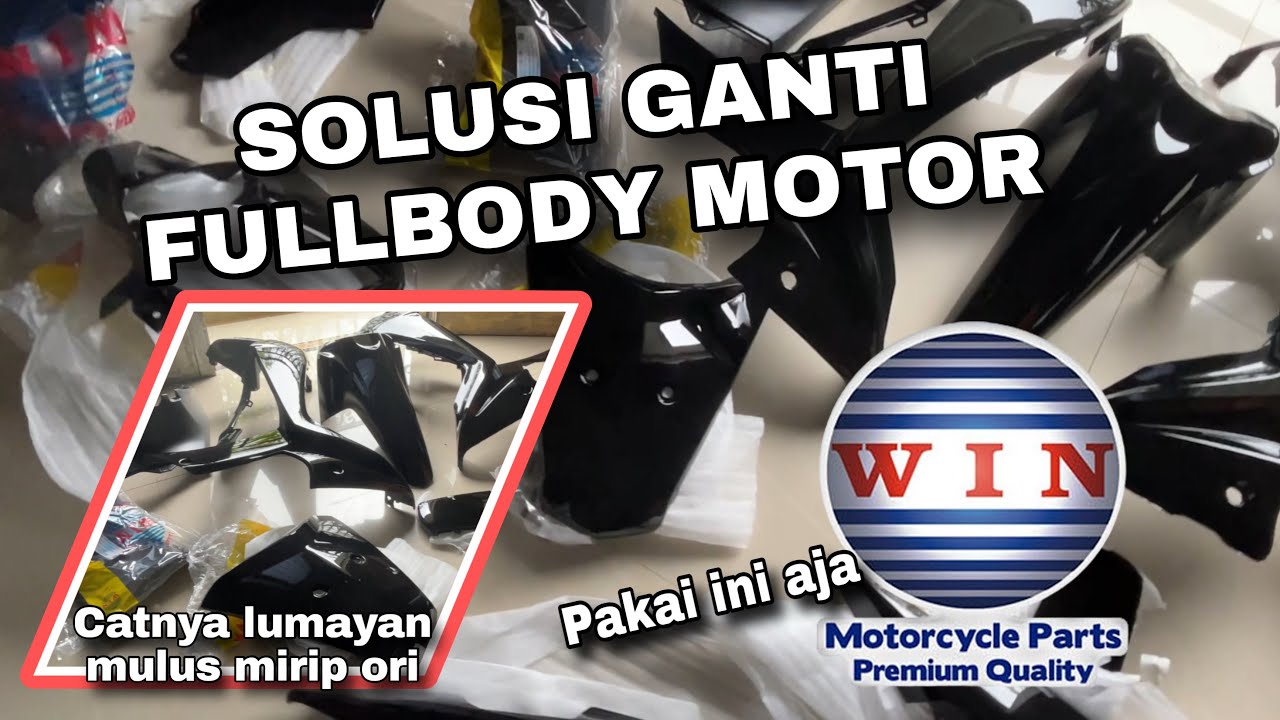 Unboxing & Review Body Fullset Supra X 125 Batman - YouTube