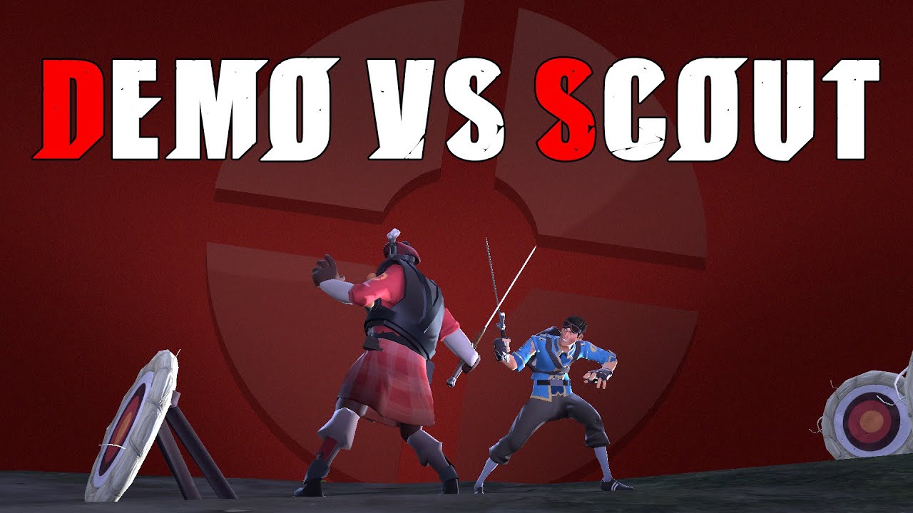 Demoman VS Scout [SFM] - YouTube