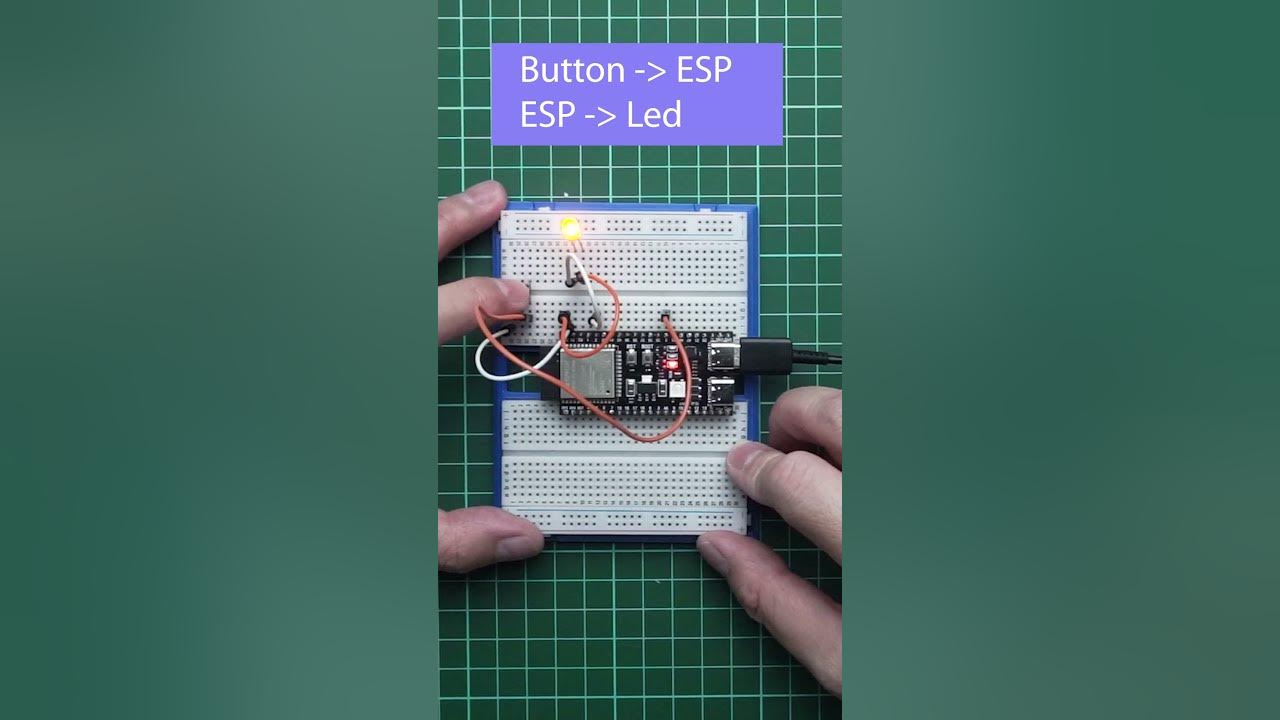 ESP32 : Button & LED - YouTube