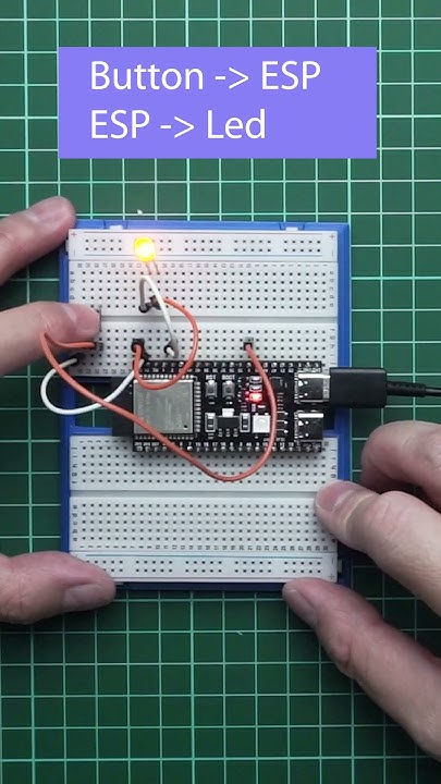 ESP32 : Button & LED - YouTube