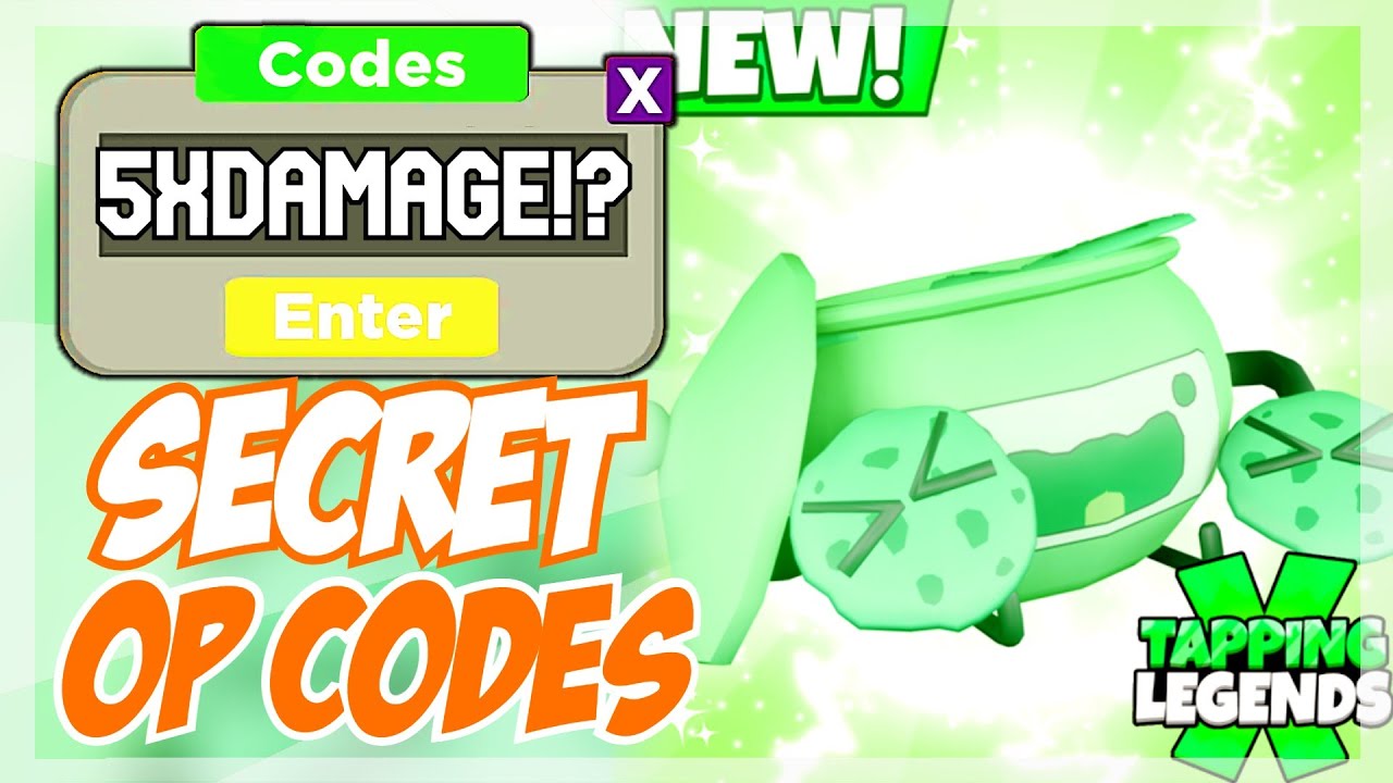 !NEW! (2022) ⚡ Roblox Tapping Legends X Codes ⚡ ALL *X1.5🥚* CODES ...