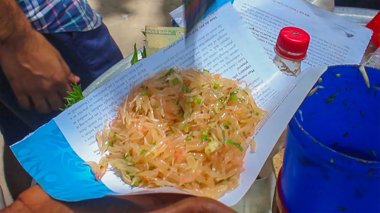 Tasty Sour Jambura Vorta | Street Food Jambura Bhorta - YouTube