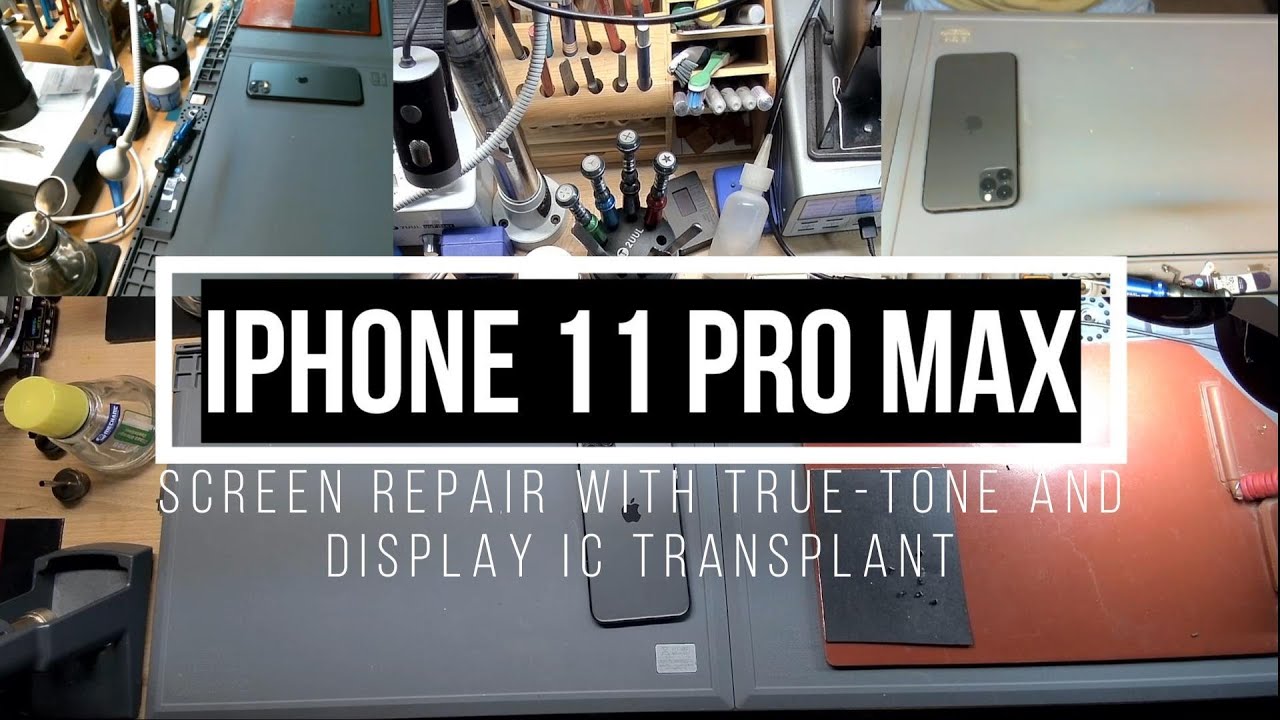 iPhone 11 Pro Max Full Screen Repair - YouTube