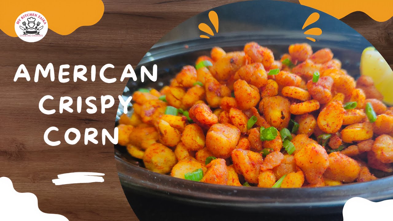 American Crispy Corn Perfection | Irresistible Corn Fritters Snack ...