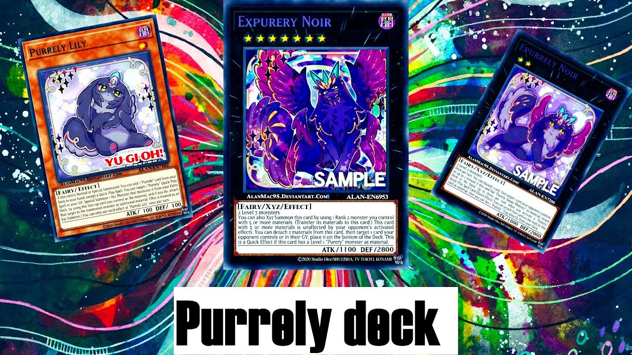 (YGOPRO)Epurrely Noir deck,Purrely - YouTube