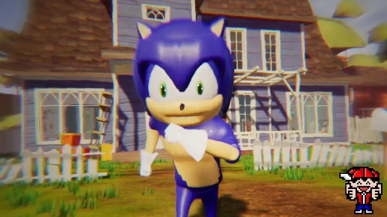 SONIC THE HEDGEHOG - Hello Neighbor Act 1 - YouTube