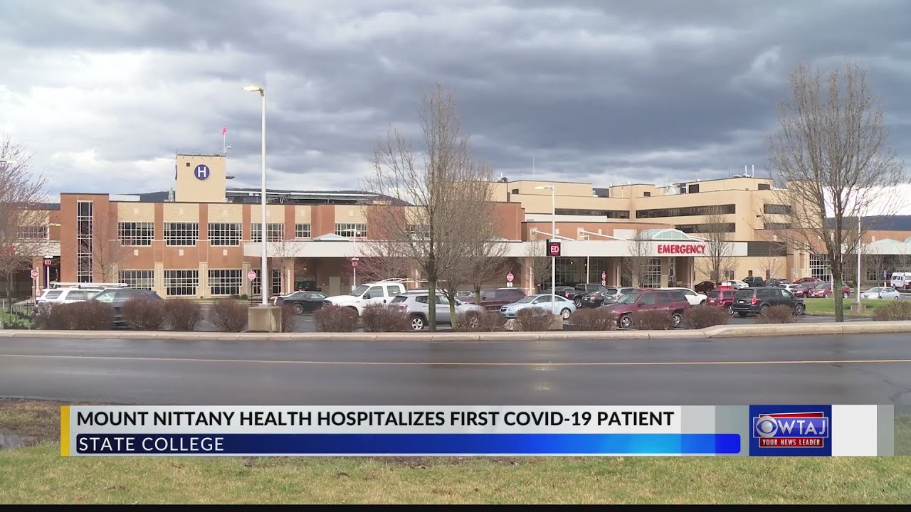 Mount Nittany Health hospitalizes first Covid-19 patient - YouTube