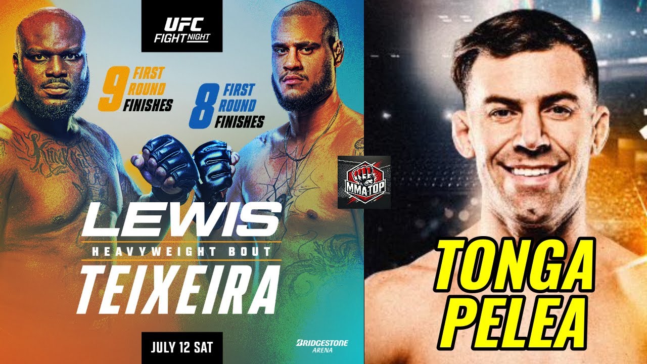 🔥CALIENTE: Lewis vs Teixeira | Pelea Tonga Reyno | Holloway quiere ...