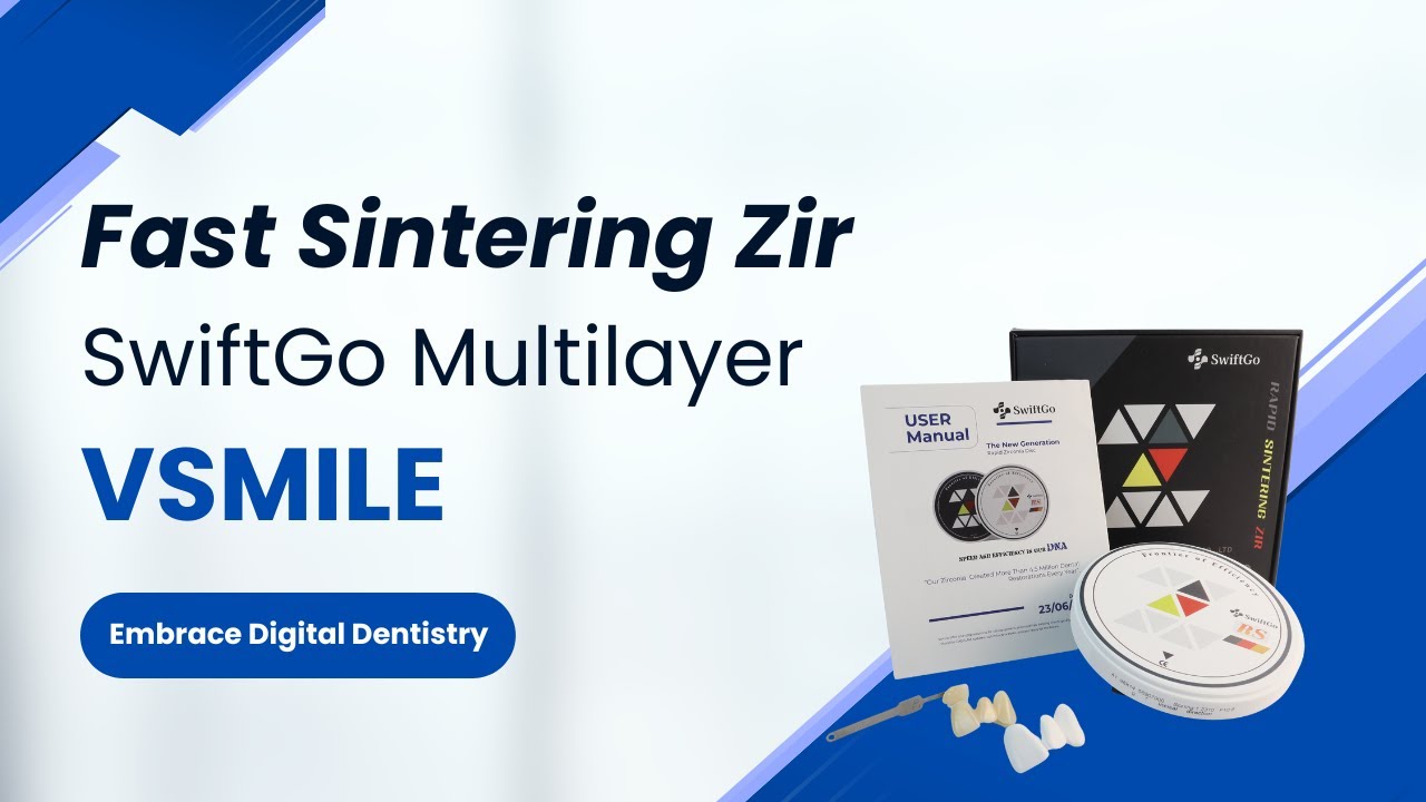 SwiftGo Fast Sintering Zirconia | Vsmile - YouTube