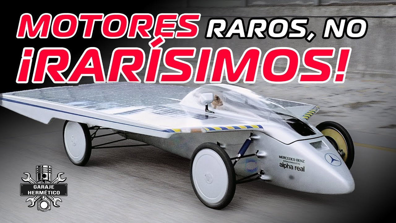 MOTORES de coche RAROS, no ¡RARÍSIMOS! - YouTube