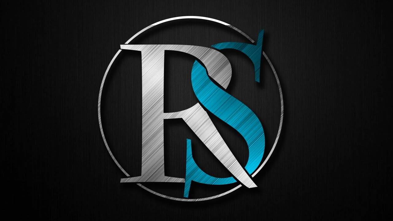 Photoshop For Beginner How To Make Text Logo Design - YouTube