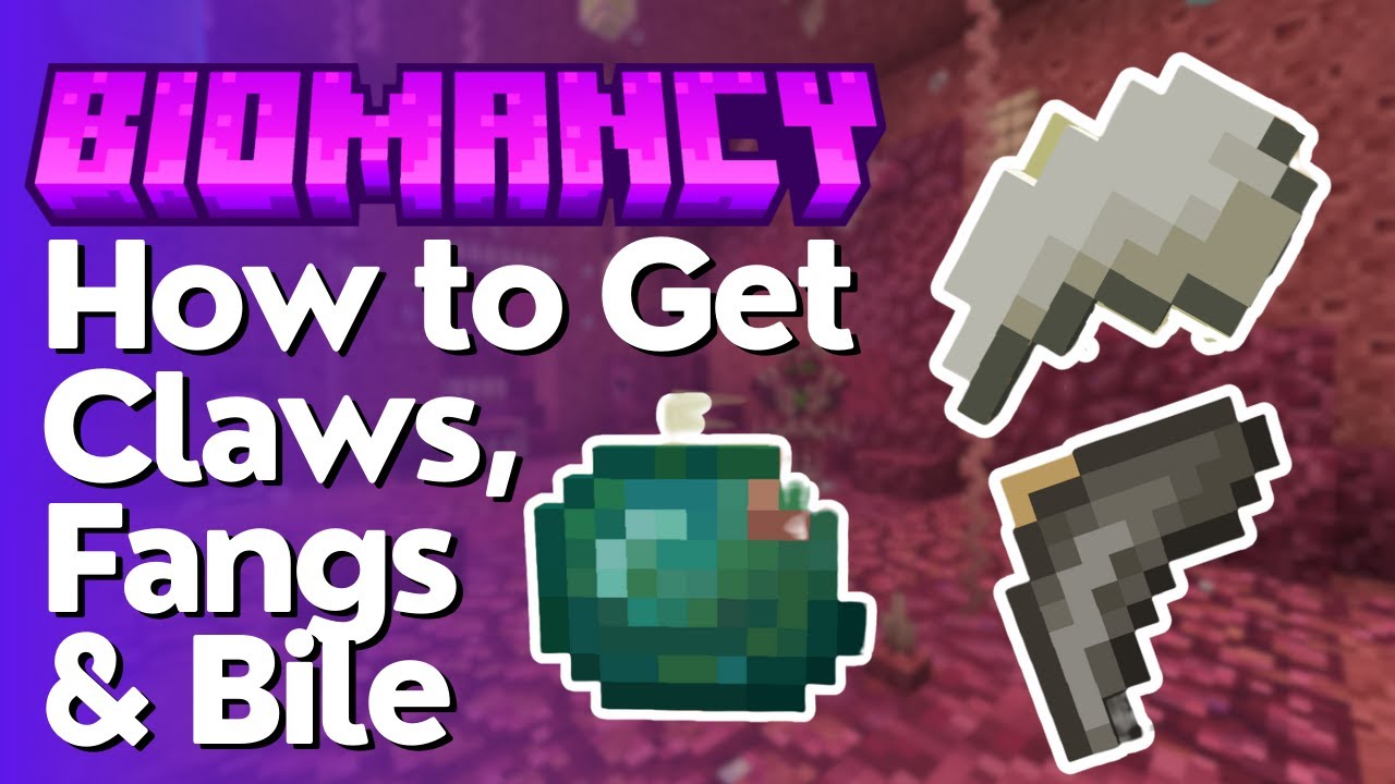 How to get Sharp Claws, Fangs & Bile Glands in Biomancy - YouTube