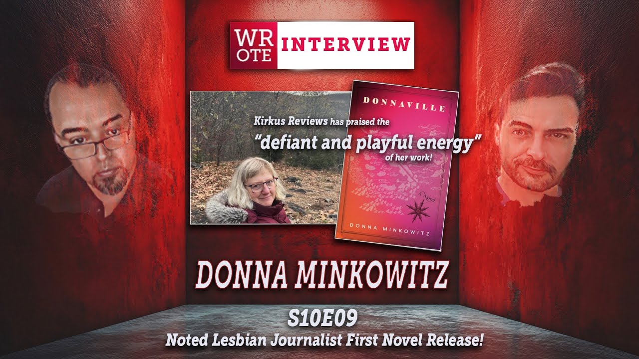 WROTE Interview | Donna Minkowitz | Donnaville Novel Release | S10E09 - YouTube
