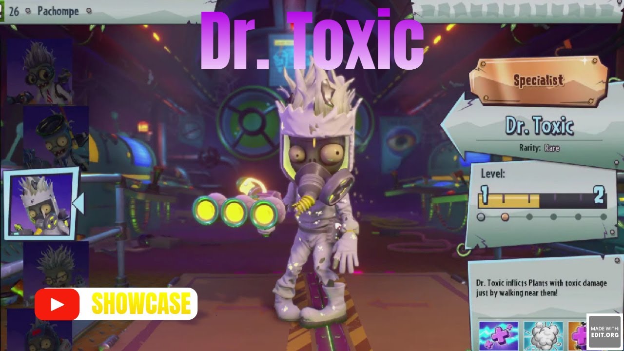 Gameplay showcase - Dr. Toxic - YouTube