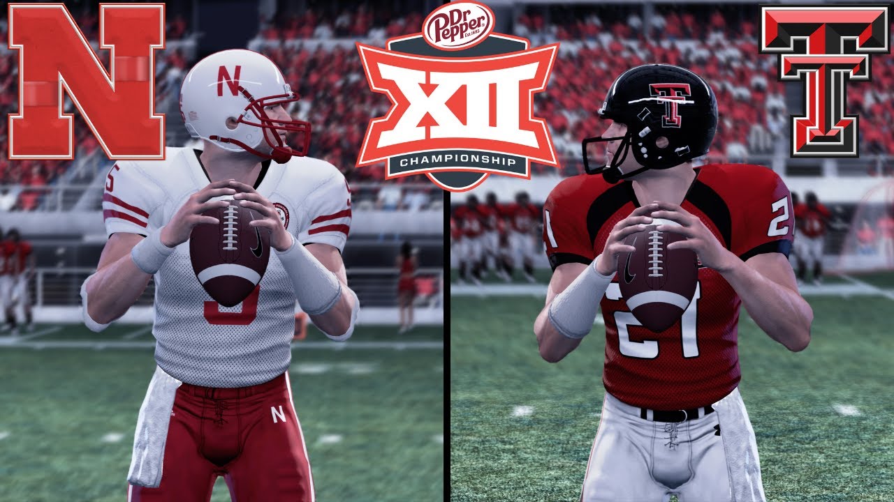NCAA Football 11 I #12 Nebraska vs #6 Texas Tech I Big 12 Championship ...