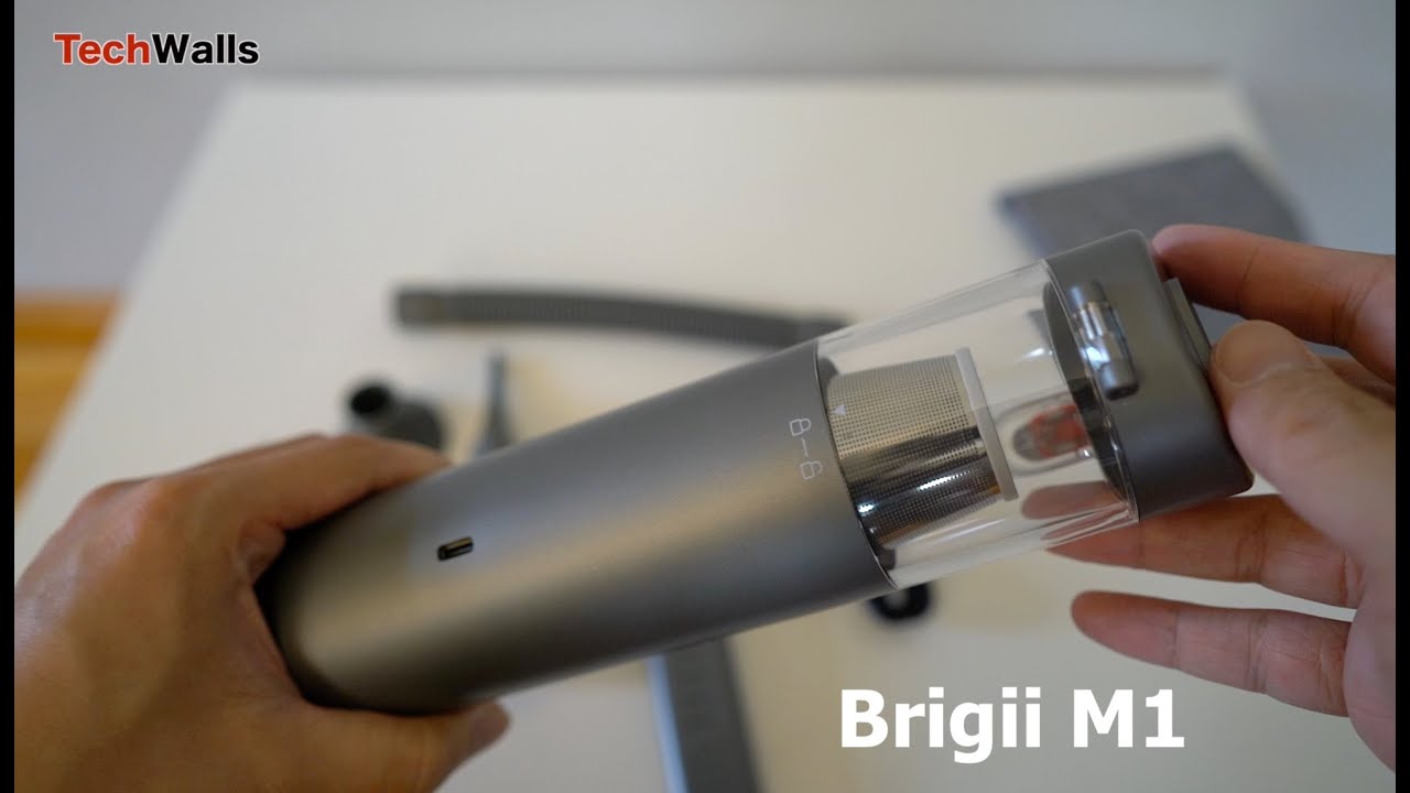 Brigii M1 3-in-1 Mini Vacuum Cleaner Unboxing & Testing - YouTube