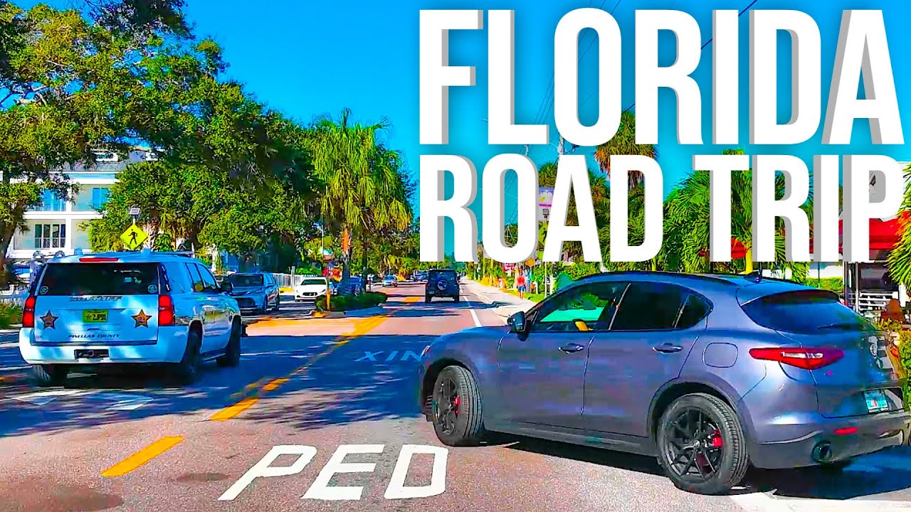 FLORIDA ROAD TRIP 4K, ROAD TO CLEARWATER - YouTube