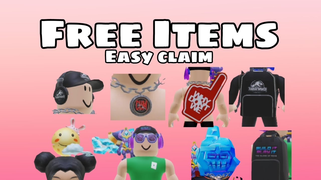 10+ Roblox Free UGC Items. Unlimited, Easy & Fast Claim UGC - YouTube