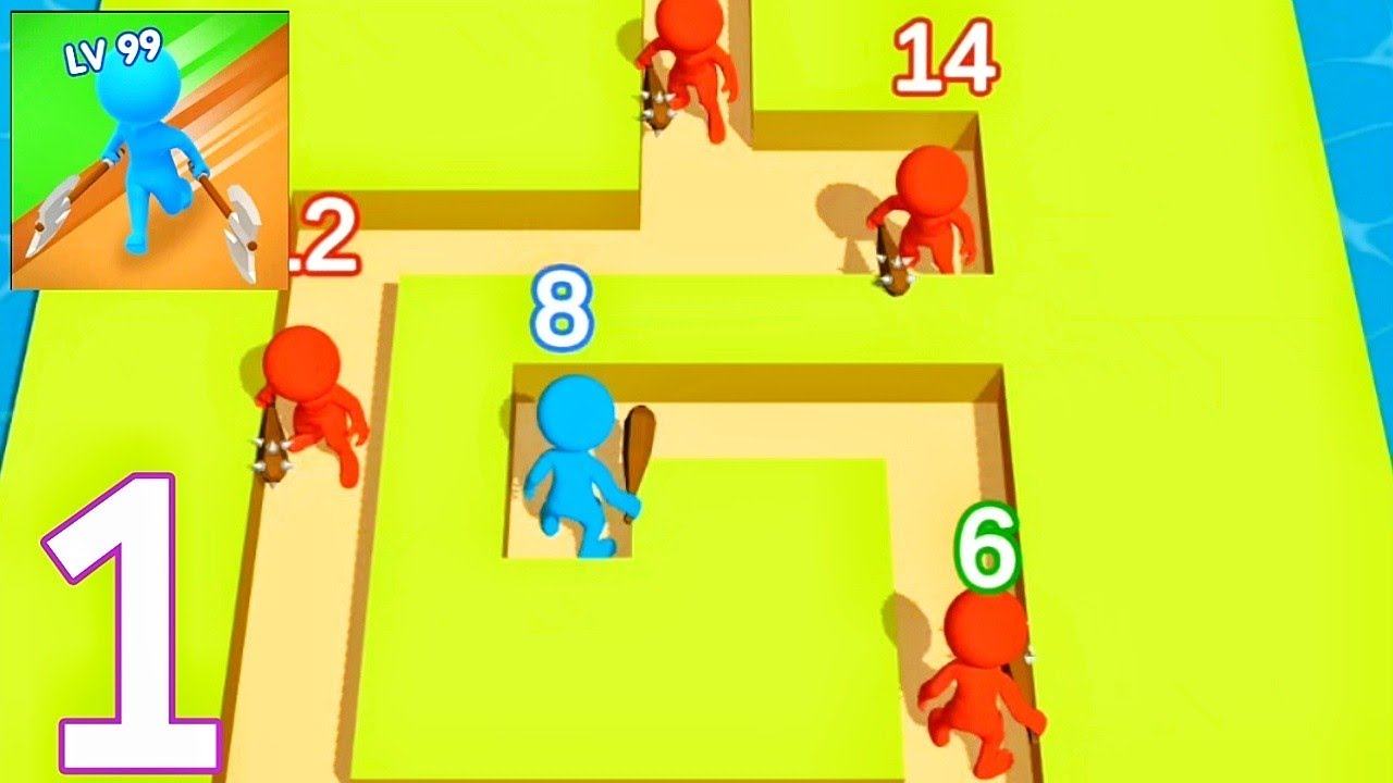 Single Hero Battle - Gameplay Part 1 (Android, iOS) - YouTube