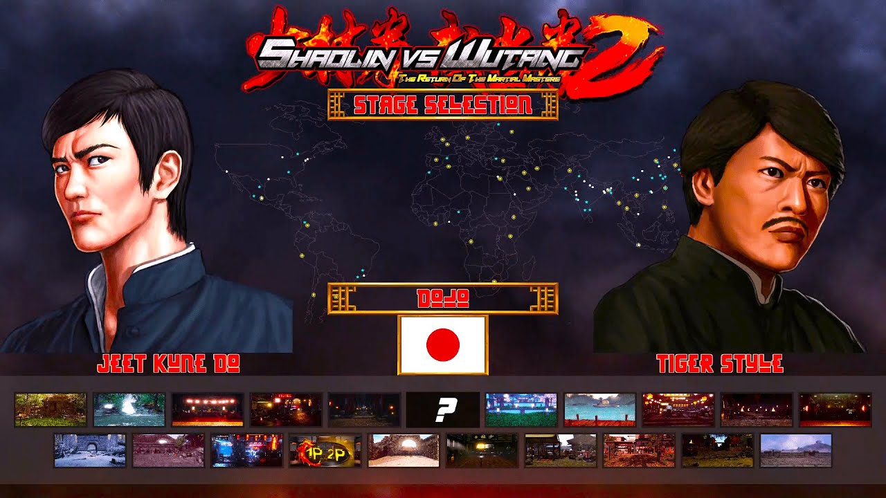 Shaolin vs Wutang 2 | Bruce Lee ( Jeet Kun Do) vs Lo Lieh (Tiger Style ...