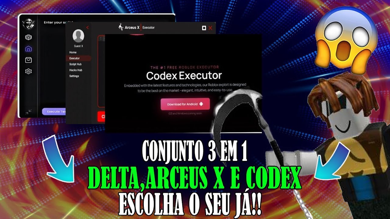 DELTA ATUALIZADO VERSÃO 2.616.655 + ARCEUS X E CODEX 😱- ESCOLHA O SEU ...