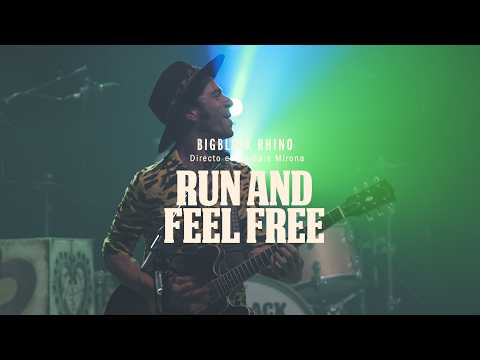 BIGBLACK RHINO - RUN AND FEEL FREE (live at Sala La Mirona)