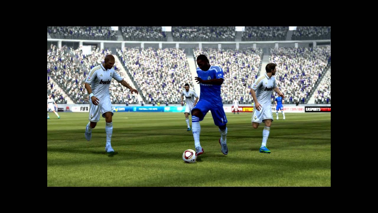 Pepe the animal / dangerous fault on Drogba fifa 12 PC high settings ...