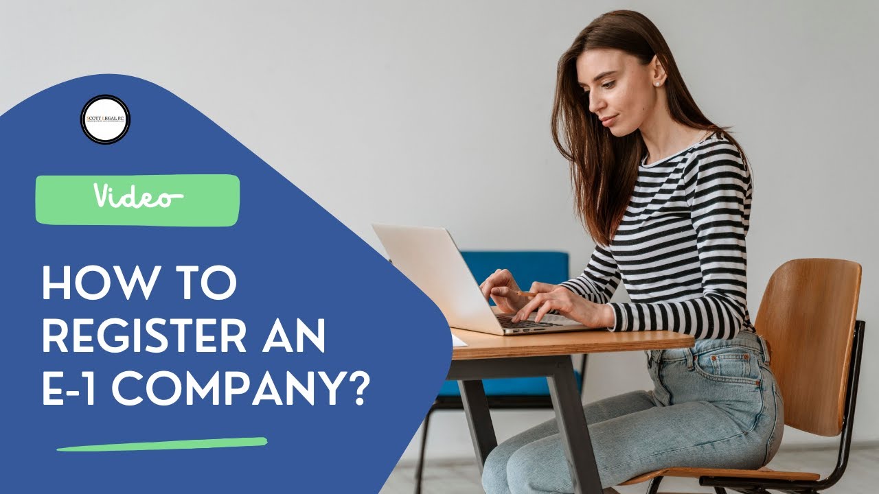 How to Register an E-1 Company? - YouTube