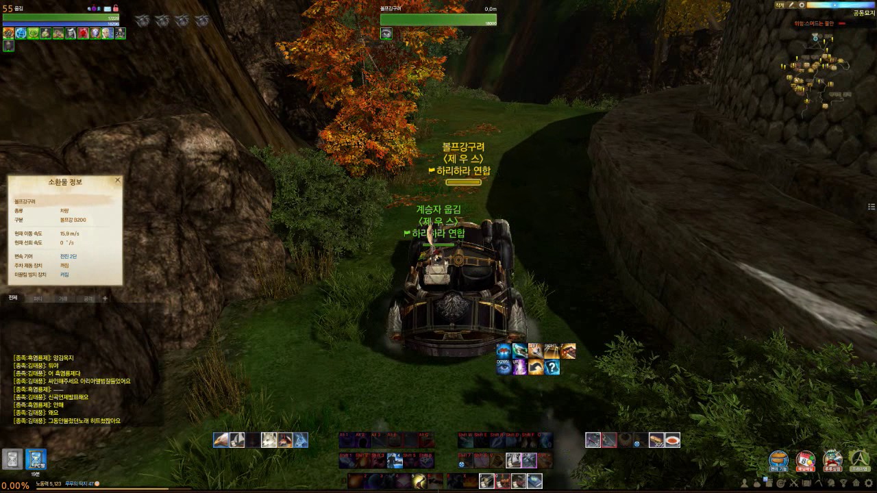 archeage Hasla→Locarroca Mountains Wolfgang Car Trade Moving route ...