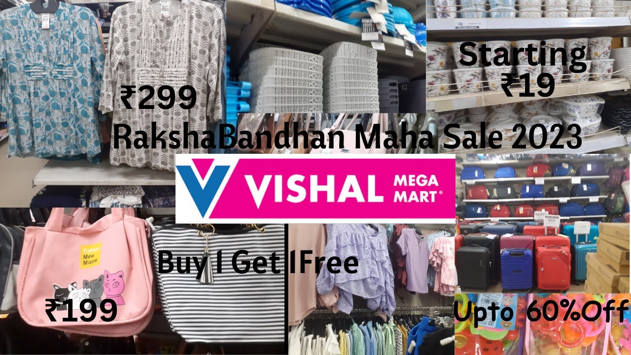 Vishal Mega Mart Raksha Bandhan Sale 2023│Vishal Mega Mart Offers Today ...