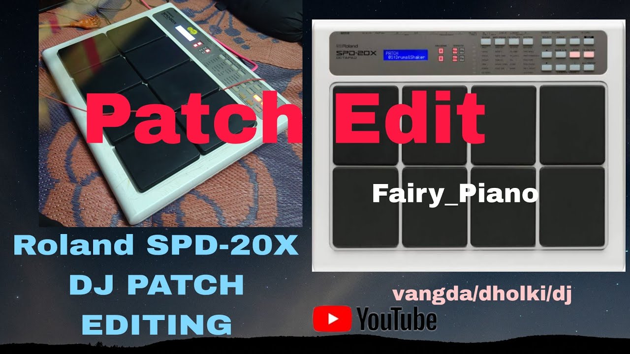 Roland Spd-20X Patch Edit || DJ Patch Making For Spd 20x || #music # ...